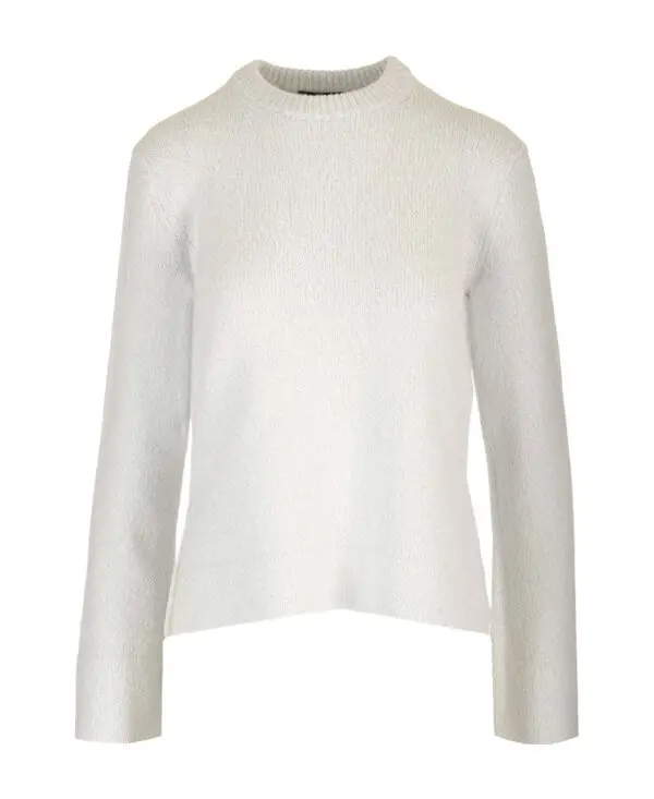 Theory Long Sleeve Crewneck Knitted Jumper
