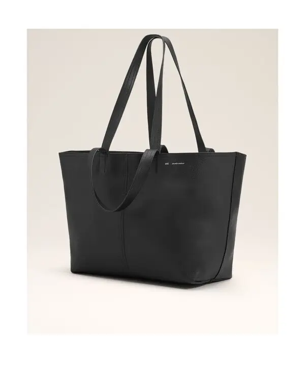 AMI Paris Midi Tote Bag - Black