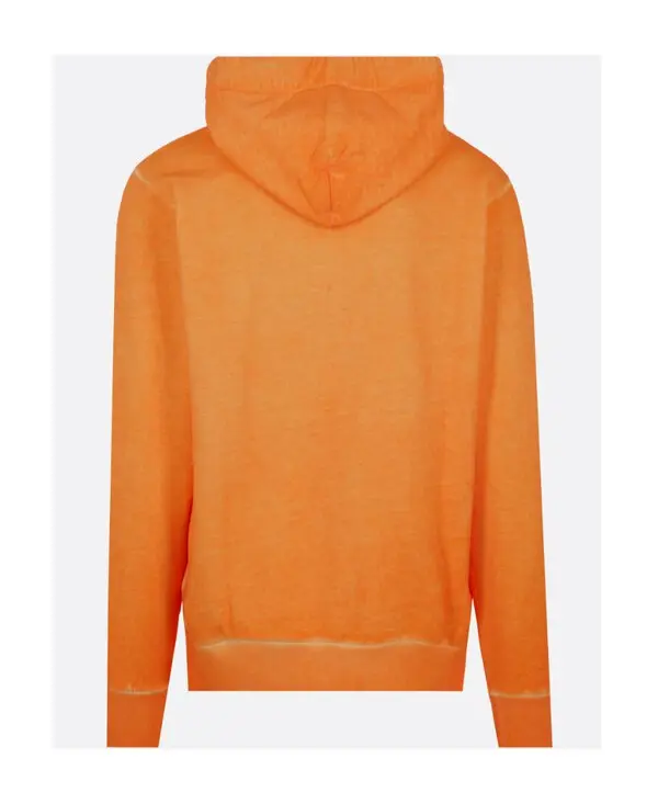 MARCELO BURLON COUNTY OF MILAN Sunset Cross Hoodie - Orange