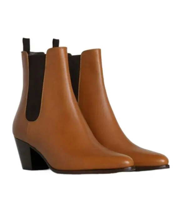 Celine Smooth Short Boots