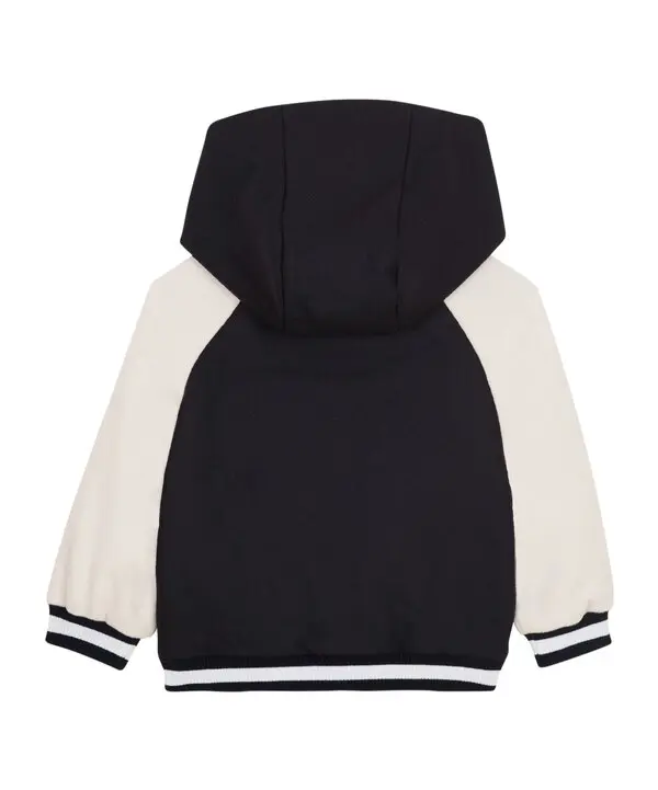 Balmain Two-tone Hooded Jacket
