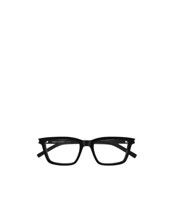 Saint Laurent Rectangle Frame Eyeglasses - Black