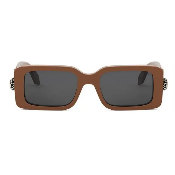 BVLGARI Rectangular Frame Sunglasses - Black