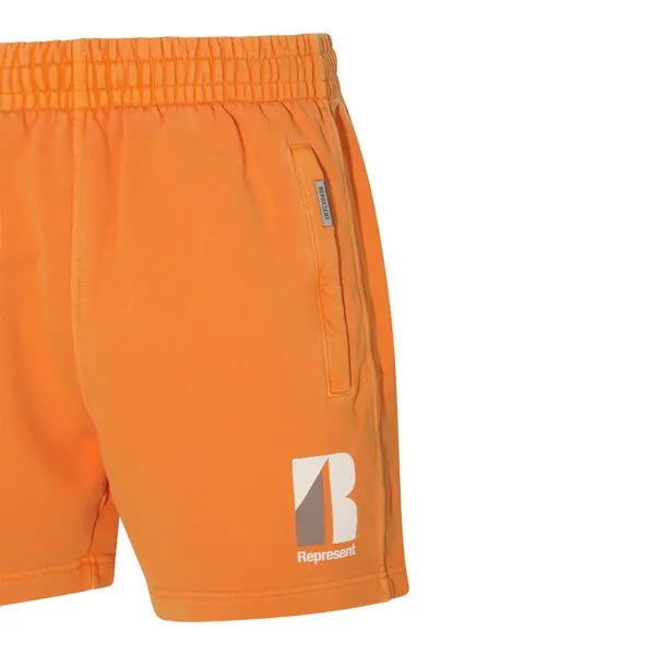 REPRESENT Logo Detail Shorts