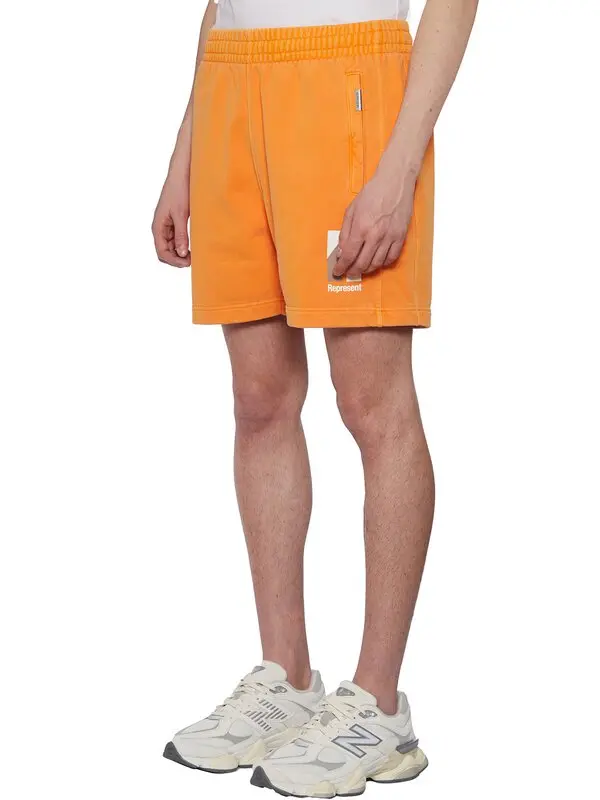 REPRESENT Logo Detail Shorts