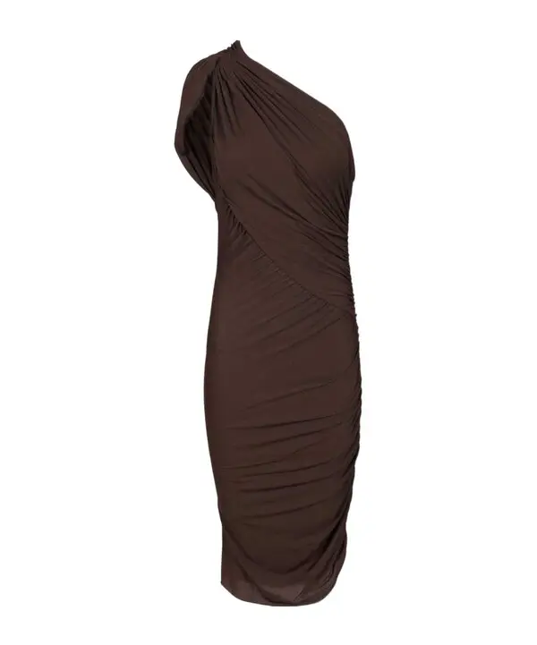 Rick Owens Amira Gathered Short Dress