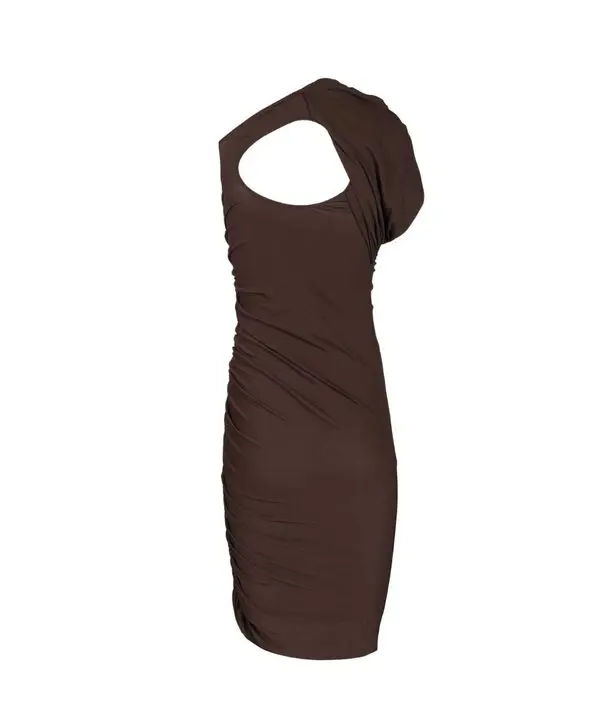 Rick Owens Amira Gathered Short Dress