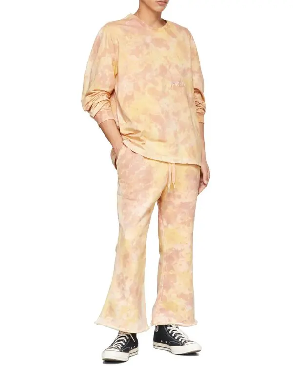 DOUBLET Multicolor Tie-dye Flare Sweatpants