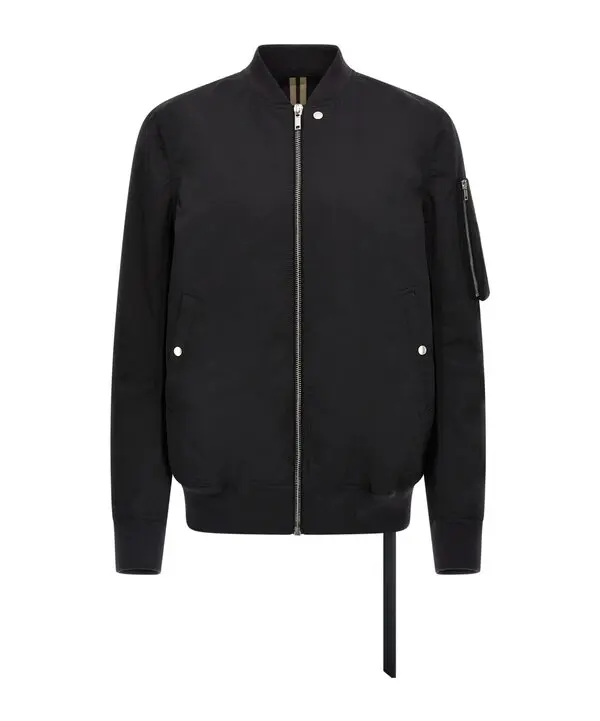 Rick Owens Classic Flight Zipped Bomber Jacket