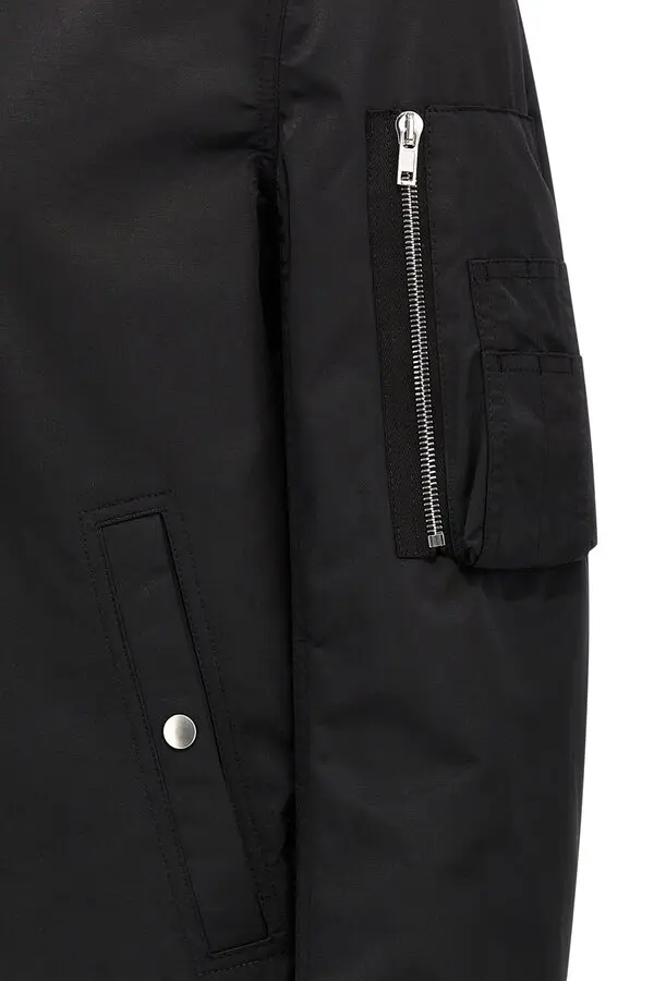 Rick Owens Classic Flight Zipped Bomber Jacket