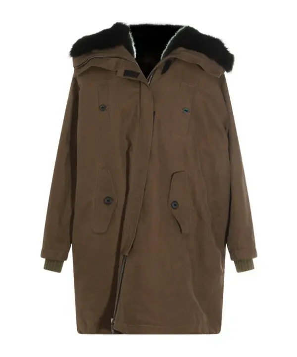Dolce & Gabbana Zip-up Hooded Jacket - Green