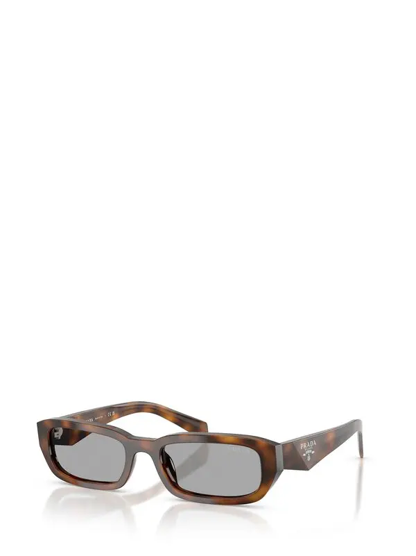 Prada Rectangular Frame Sunglasses - Gray