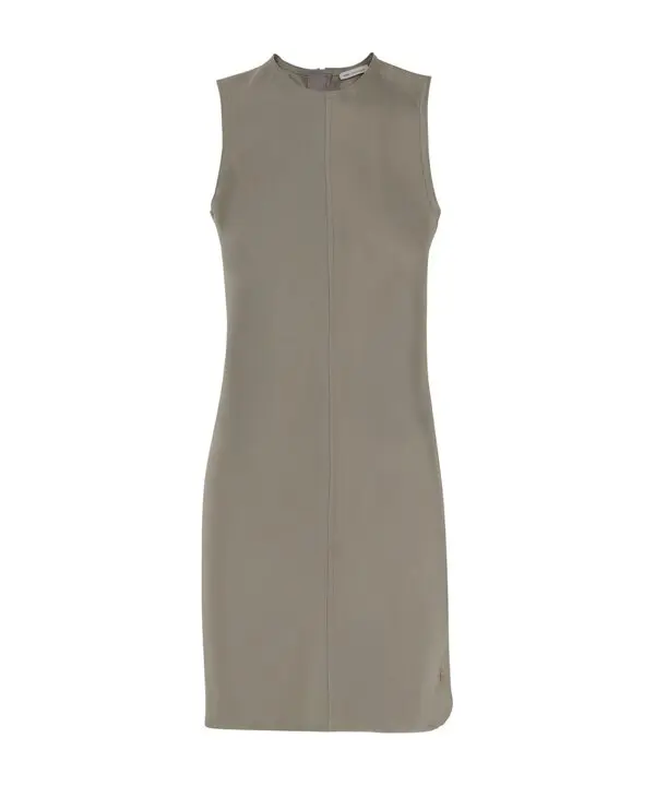 AMI Paris Sleeveless Round Neck Straight Dress