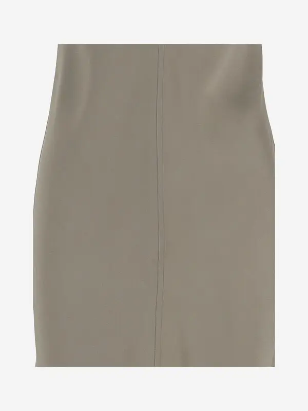 AMI Paris Sleeveless Round Neck Straight Dress