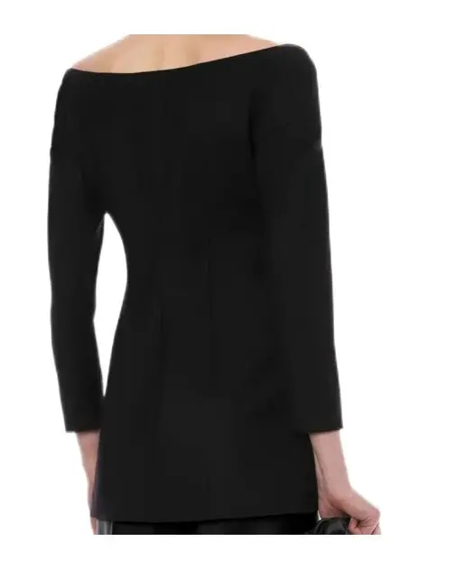 Alberta Ferretti Double-breasted Stretch Wool Jacket