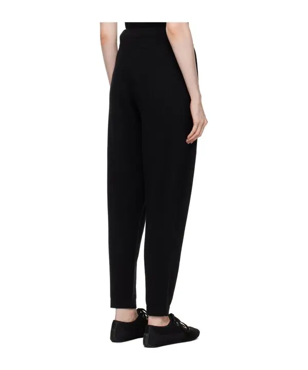 LISA YANG Jo" Knitted Pants - Black
