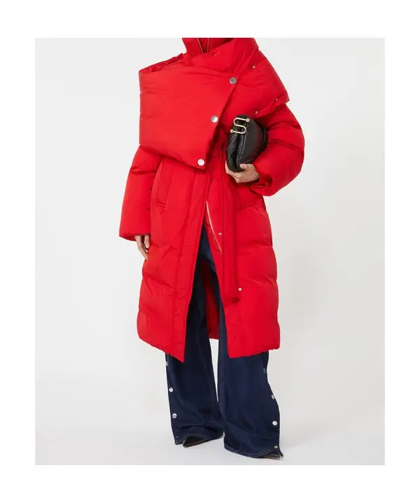 Sportmax Long-sleeved Cotton Jacket With Belt