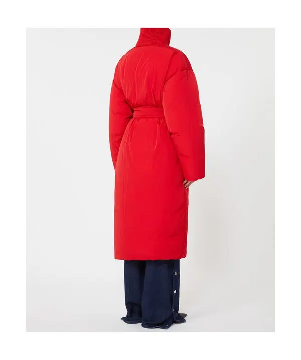 Sportmax Long-sleeved Cotton Jacket With Belt