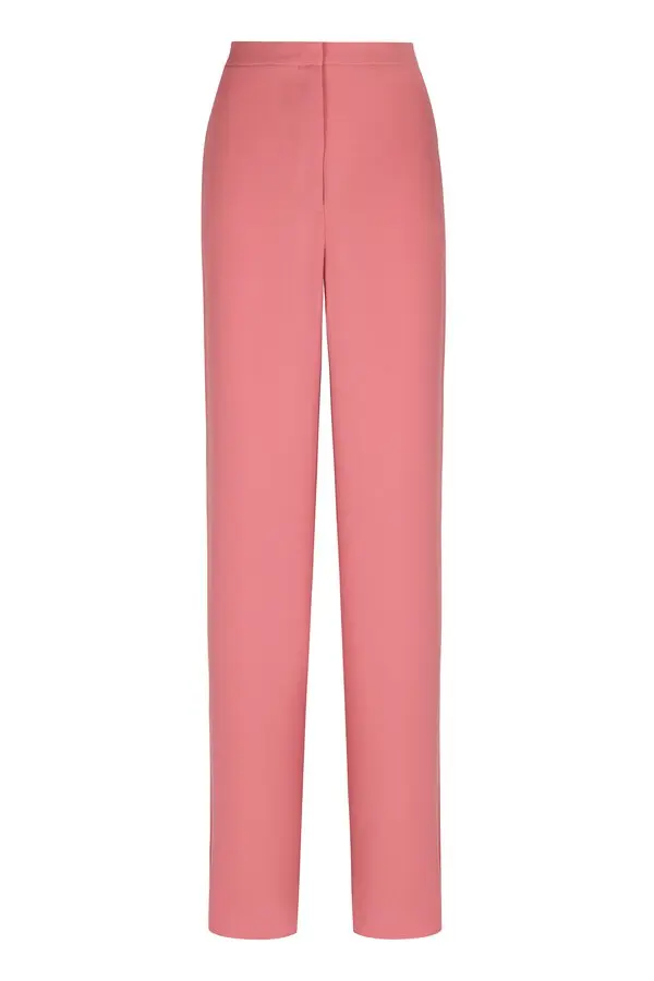 Max Mara Wide-leg Trousers - Pink