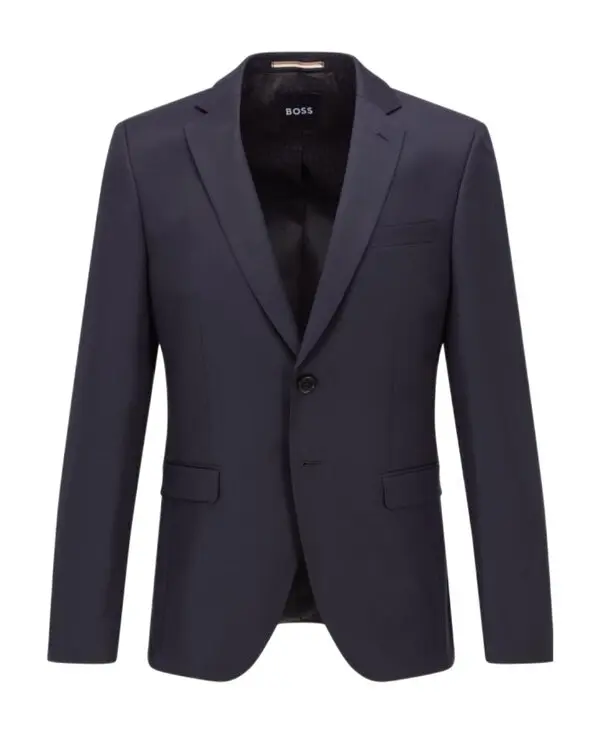 Hugo Boss Slim Fit Single-breasted Jacket - Black