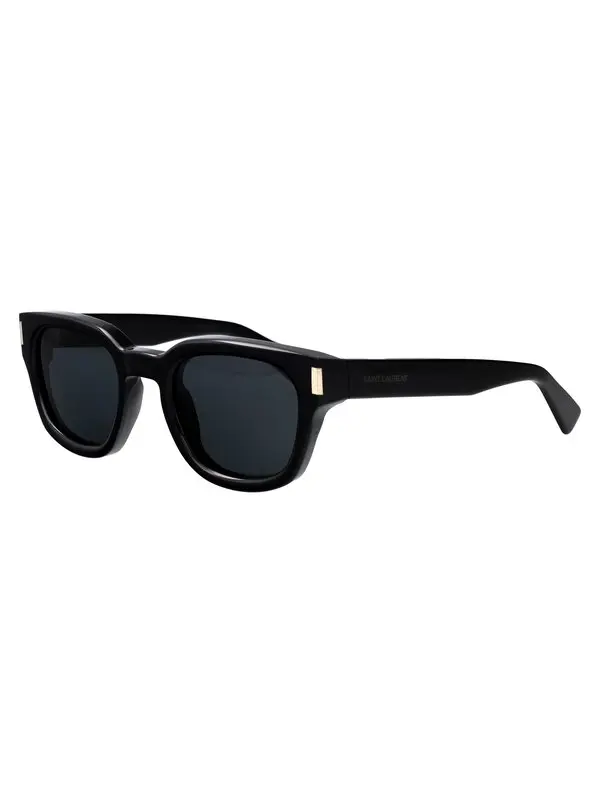 Saint Laurent Rectangle Frame Sunglasses - Black