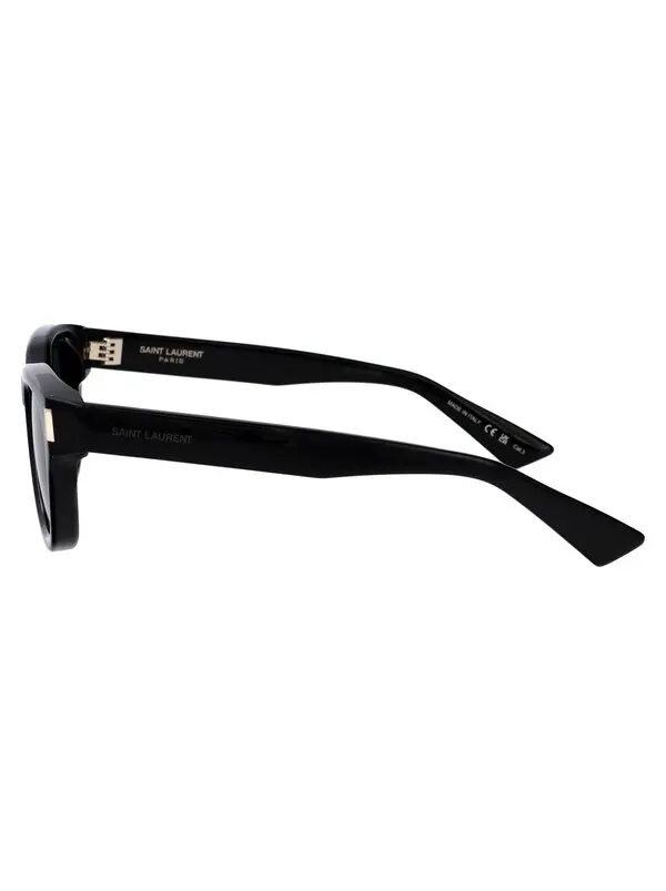 Saint Laurent Rectangle Frame Sunglasses - Black