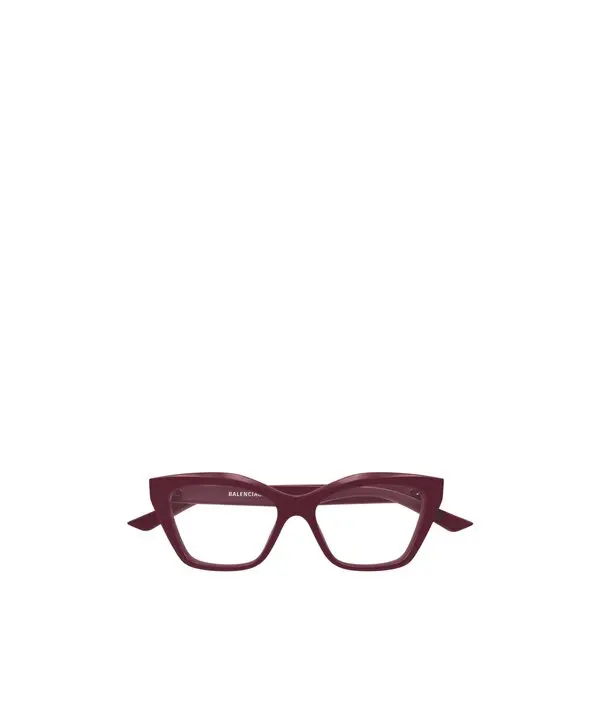 Balenciaga Cat Eye Eyeglasses - Red