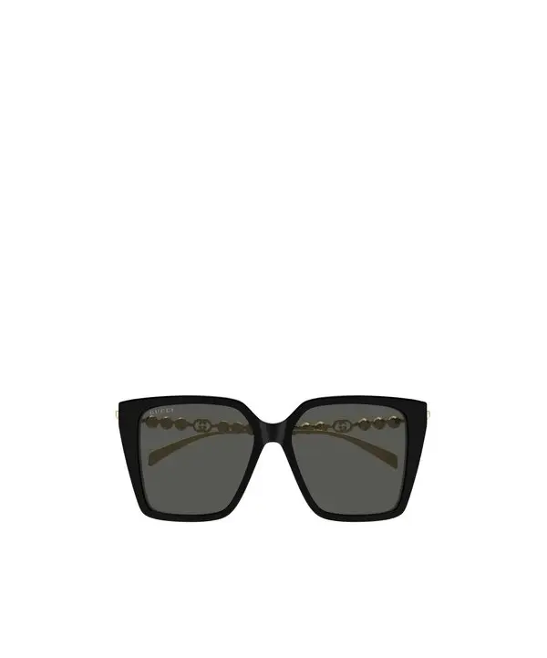 Gucci Square Frame Sunglasses - Black