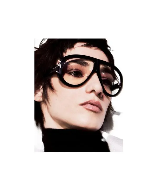 TOM FORD Pilot Frame Sunglasses - Black