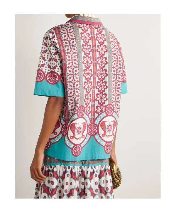 La DoubleJ Short Sleeve Printed Shirt - Multi-color