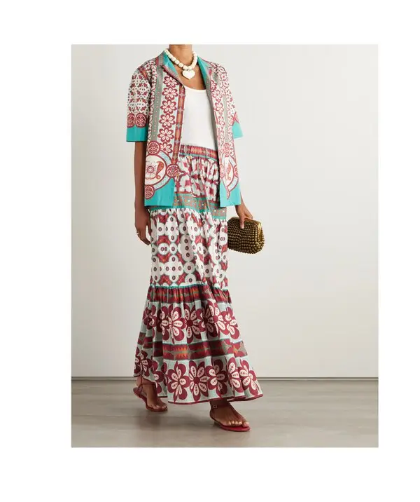 La DoubleJ Short Sleeve Printed Shirt - Multi-color