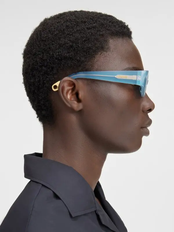 Jacquemus Oval Frame Sunglasses