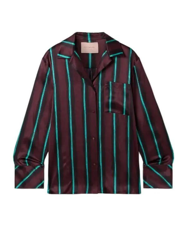 ROKSANDA Delan Printed Silk-satin Shirt