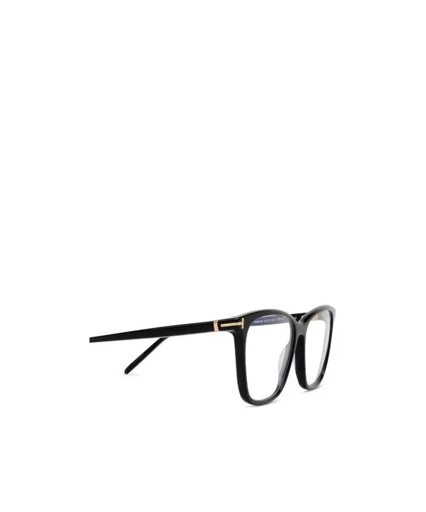TOM FORD Geometric Frame Eyeglasses - Black