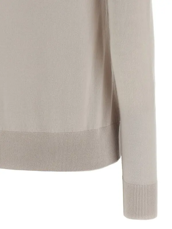 Max Mara V-neck Jumper - White