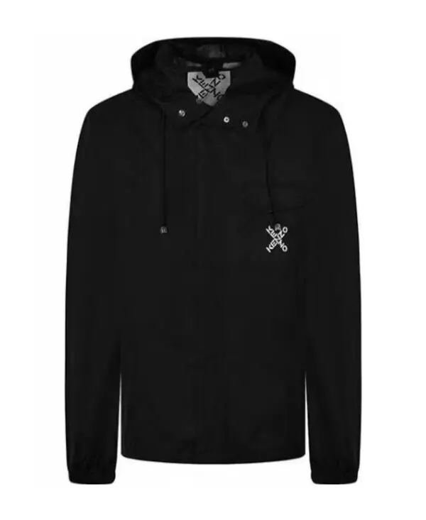 Kenzo Logo-printed Hooded Casual Jacket