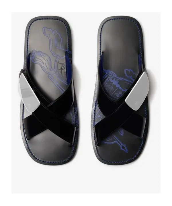 Burberry Strip Shield Slip-on Slides