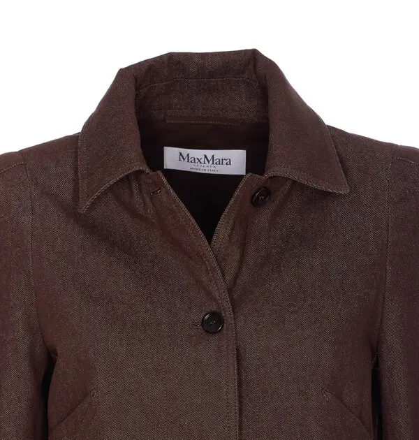 Max Mara Carpa Button-up Cropped Jacket