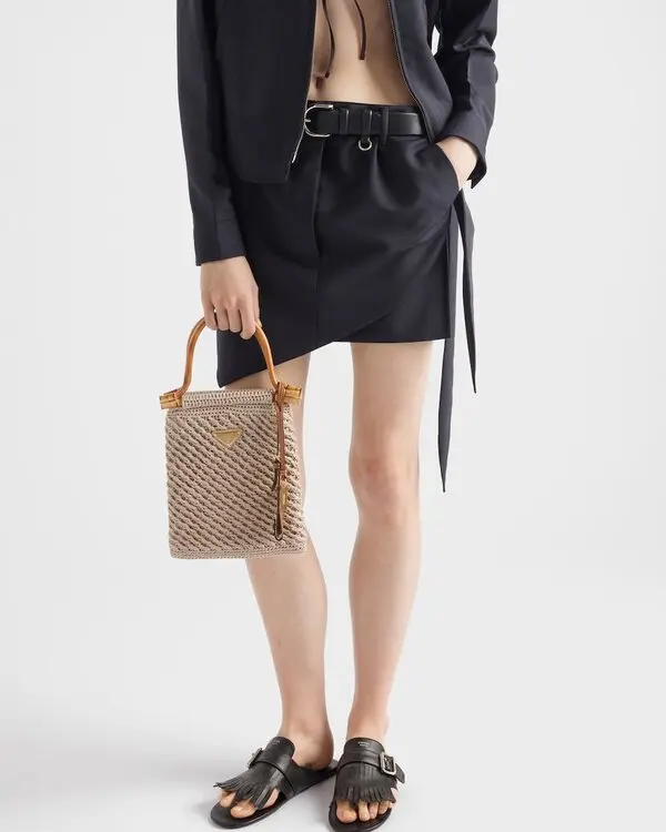 Prada Blend Mini Skirt