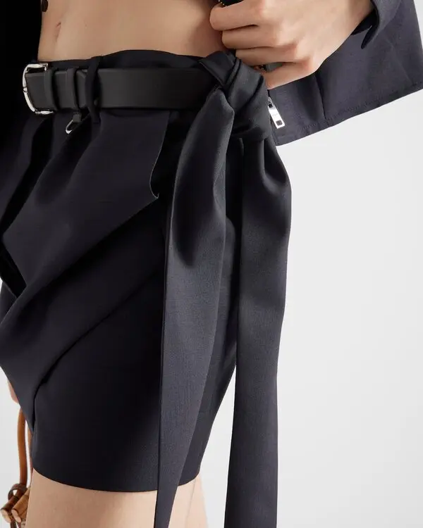 Prada Blend Mini Skirt