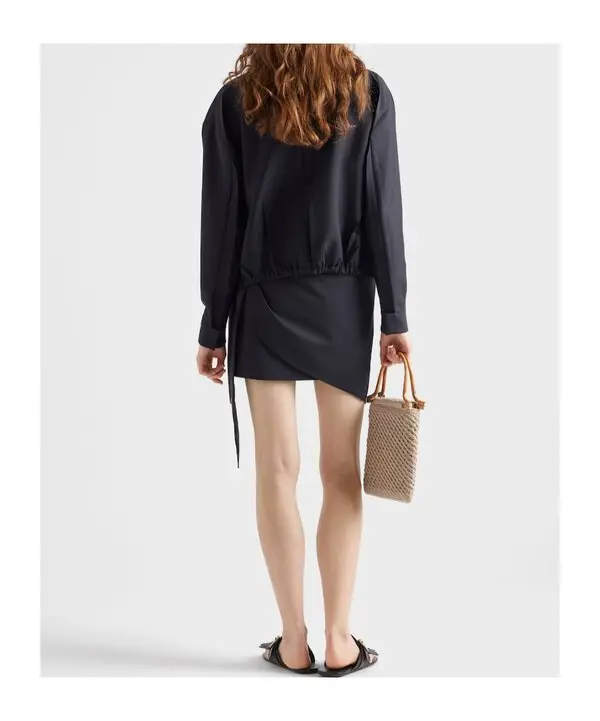 Prada Blend Mini Skirt