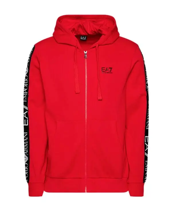 EA7 Logo Hooded Jacket