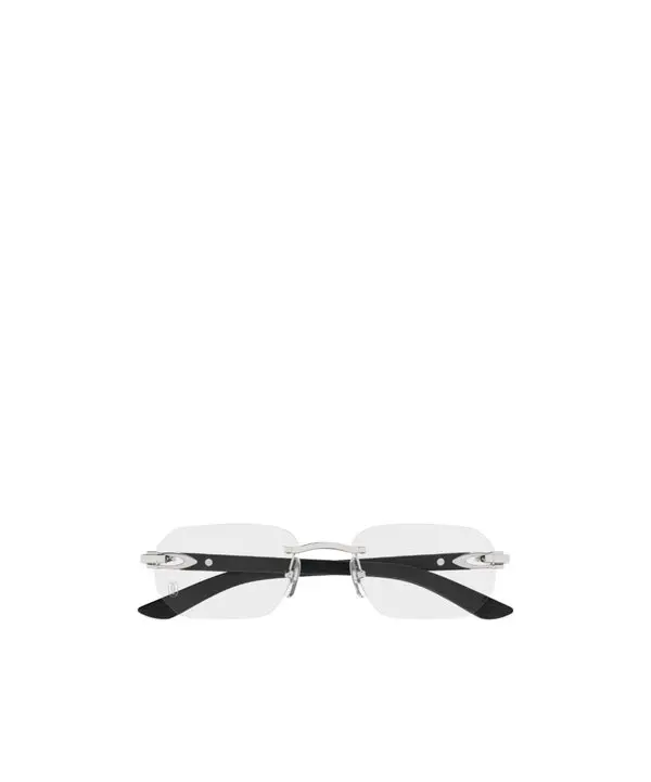Cartier Rimless Rectangle Eyeglasses - White