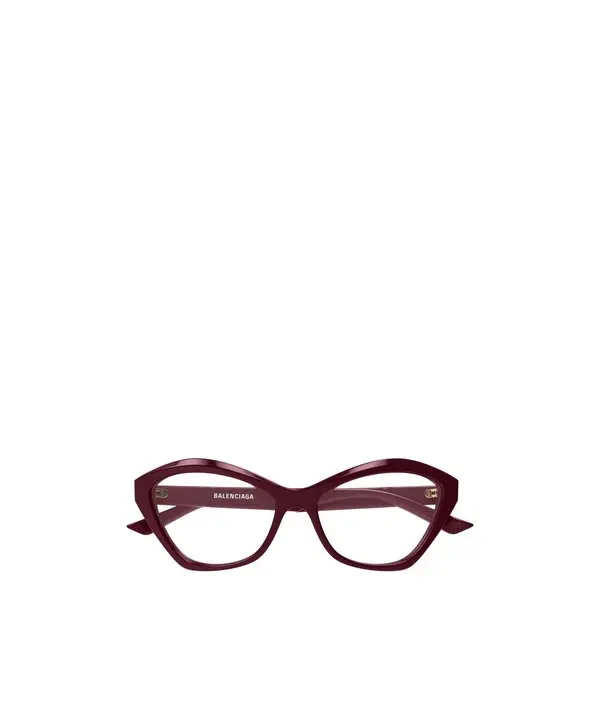 Balenciaga Cat Eye Frame Glasses - Red