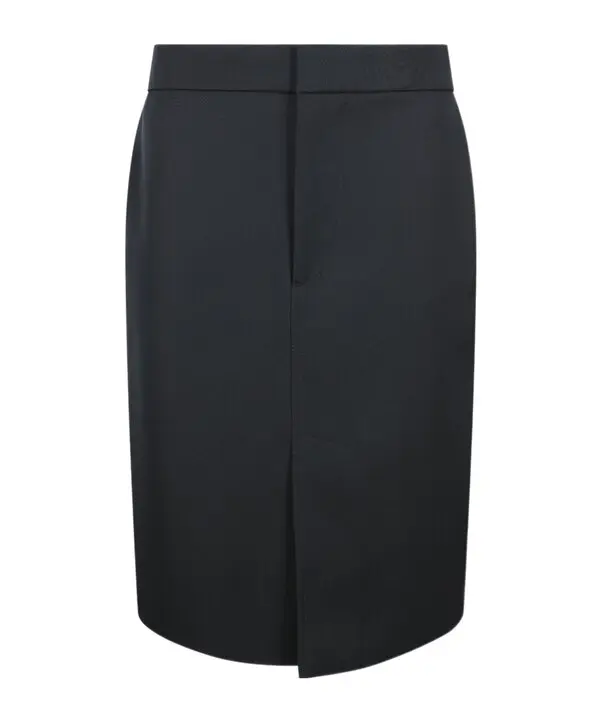Bottega Veneta Slit Detailed Midi Skirt