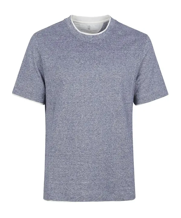 Brunello Cucinelli Layered Effect Crewneck T-shirt - No