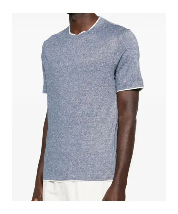 Brunello Cucinelli Layered Effect Crewneck T-shirt - No