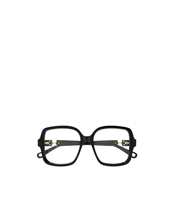 Chloé Eyewear Square Frame Glasses - Black