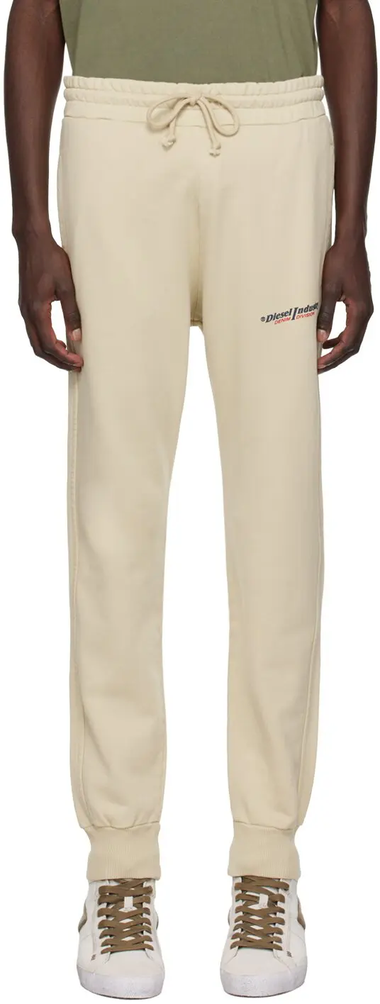 DIESEL® P-tary-ind Drawstring Track Pants - Nude