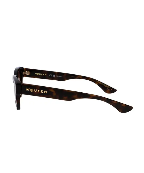 Alexander McQueen Square Frame Sunglasses - Black